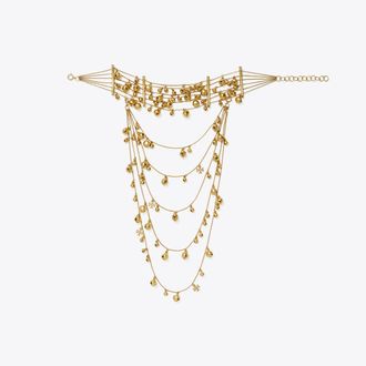 Tory Burch Damen Wandelbare Glöckchenkette