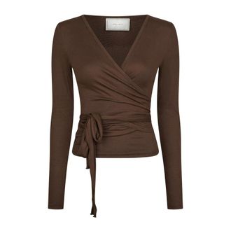 Neo Noir Damen, Blusen & Hemden, Braun, LGr&ouml;&szlig;e