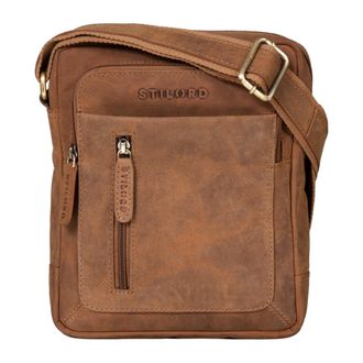 STILORD Jamie Herren Ledertasche - Perfekt für Reisen & Alltag - Kleine Vintage Messenger Bag für 9.7 Zoll iPad - Moderne Schultertasche für Männer Echtleder,
