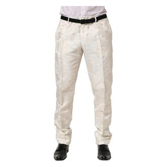 Dolce & Gabbana Anzughose - - Trousers - Herren - Wei&szlig; - 3XL