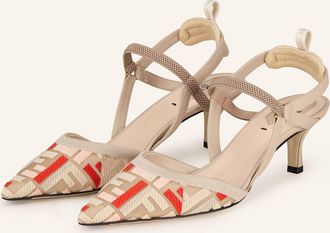 Fendi Slingpumps beige