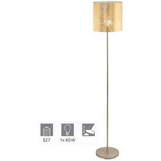 Eglo Lampadaire Viserbella - Or