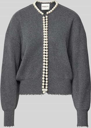 Essentiel Comfort Fit Strickjacke aus Woll-Mix mit Kaschmir Modell IDEAS