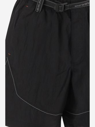 And Wander Mens Shorts Nylon Black