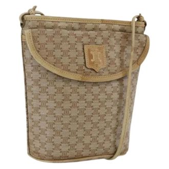 Celine Sac bandouli&egrave;re Vintage Pre-owned - Femme - Pre-owned - Beige - Taille: ONE Size