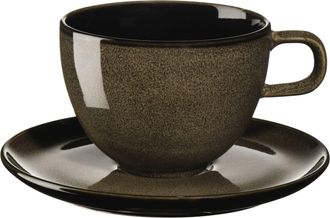 ASA Kaffeetasse mit Unterer, chestnut