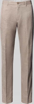 s.Oliver Black Label Regular Fit Business-Hose mit Bundfalte SoPure