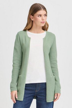Oxmo Strickjacke OXHilda Strickjacke im Perlstrickmuster
