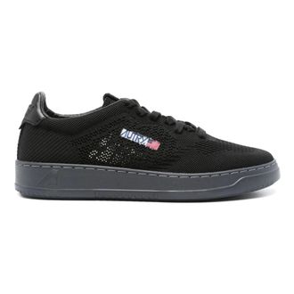 Autry Homme, Chaussures, Noir, Taille: 42 EU Medalist Easeknit Low Baskets
