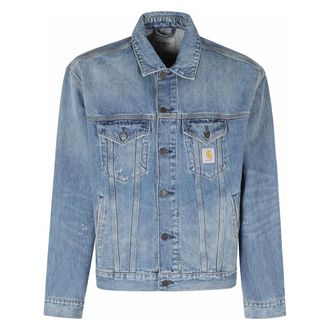Carhartt Work in Progress Homme, Vestes, Bleu, Taille: XL Denim Vestes