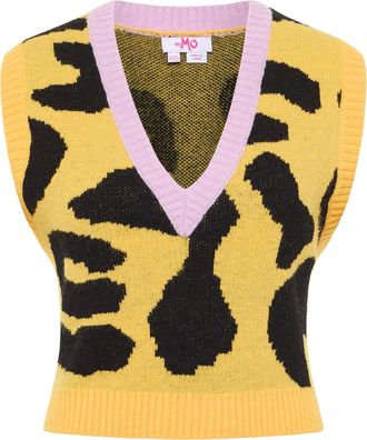 Mymo Pullunder Damen gelb