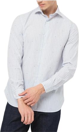 Emporio Armani Homme, Chemises, Bleu, Taille: M Camicia