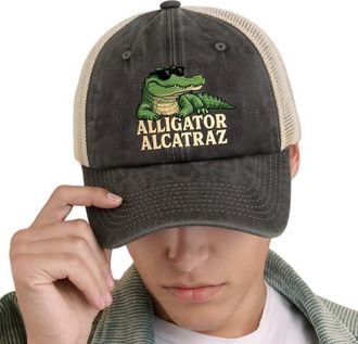 Generic Casquette de baseball pour homme avec design - Casquette de sport de style ca&iuml;mane, s&eacute;chage rapide, respirante, protection solaire pour course &agrave; pied,