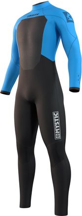 Mystic Mens Star 5/3mm Back Zip Wetsuit 210309 - Global Blue Wetsuit Size - 3XL