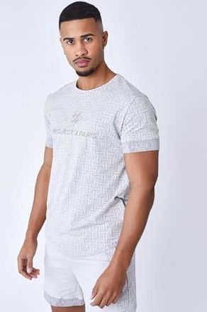 Project X Paris T-Shirt imprimé Labyrinthe Light Stone S