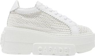 Casadei Femme, Chaussures, Blanc, Taille: 40 1/2 EU Baskets