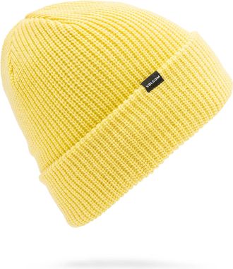 Volcom Herren Sweep Skull Fit Snow Beanie, Dunkelgelb, S5, Einheitsgröße