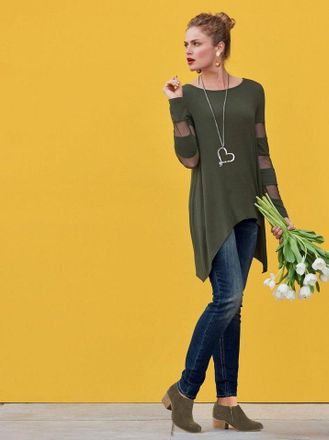 Heine T-Shirt Shirt Langarm