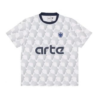 Arte Short Sleeve Choke T-Shirt - - Tops - Herren - Wei&szlig; - M