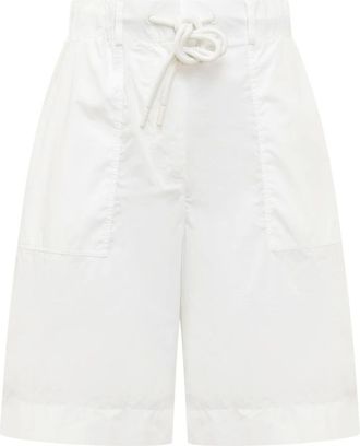 Moncler Femme, Shorts, Blanc, Taille: 36 FR Short &agrave; cordon de serrage