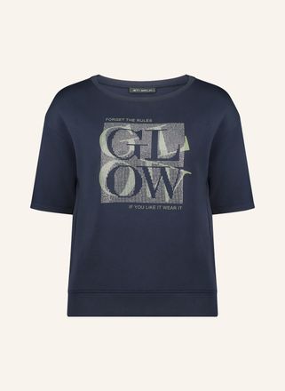 Betty Barclay Sweatshirt Mit Schmucksteinen blau