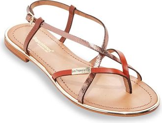 Les Tropeziennes Herren June Sandale, hautfarben, 45 EU