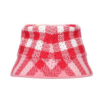 Burberry Summer Hat - - Accessories - Damen - Rot - S