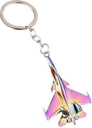 Generic Porte-clés Avion en Alliage - Pendentif Avion pour Sac à Dos, Charme Avion, Pendentif Modèle | Décoration Avion de Chasse pour Clés de Voiture, Sacs à