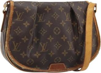 Louis Vuitton Sac bandouli&egrave;re en toile Monogram Pre-owned - Femme - Pre-owned - Brun - Taille: ONE Size