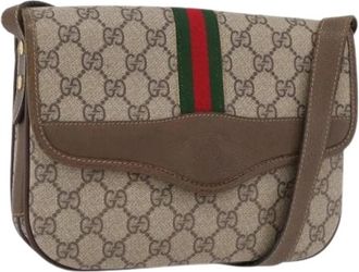 Gucci Pre-owned Vintage Schultertasche - - Pre-owned - Damen - Beige - ONE SIZE