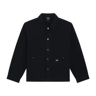 Dickies Ungef&uuml;tterte Canvas Barn Jacke - - Jackets - Herren - Schwarzk - XL
