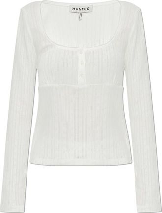 Munthe Femme, Tops, Blanc, Taille: 40 FR Naomy Top
