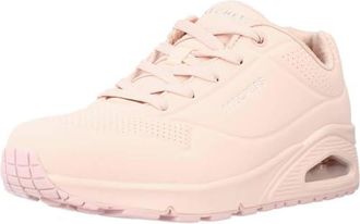 Skechers Uno Frosty Kicks Baskets pour femme, rose bonbon, 42 EU