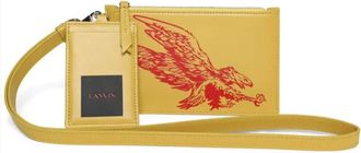 Lanvin unisex, Sacs, Jaune, Taille: ONE Size Pouch Wallet