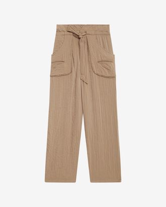 Isabel Marant Pantalon Serida - Femme - Kaki - Taille 36 - Marant &Eacute;toile