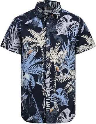 Jack & Jones Jjhawaii AOP T-Shirt SS, Sky Captain, S Hommes