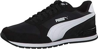 Puma St Runner v2 NL, Sneaker Basse Mixte, Puma Noir Puma Blanc, 42.5 EU