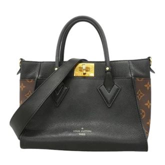 Louis Vuitton Sac &agrave; main vintage en toile Pre-owned - Femme - Pre-owned - Noir - Taille: ONE Size