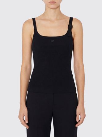 Courr&egrave;ges Top COURR&Egrave;GES Femme couleur Noir