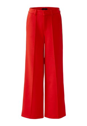 Oui Damen Hose Straight fit Uni