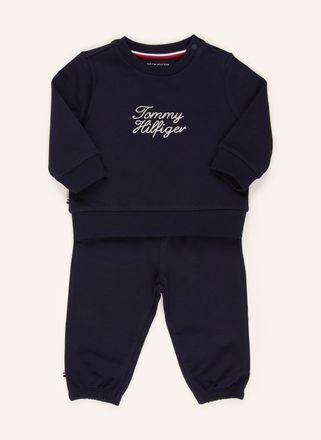 Tommy Hilfiger Set: Sweatshirt Und Sweatpants blau