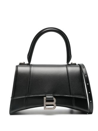 Balenciaga XS Hourglass Handtasche - Schwarz