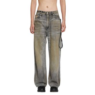 44 Label Group Drag me to Hell Soil Denim Pants