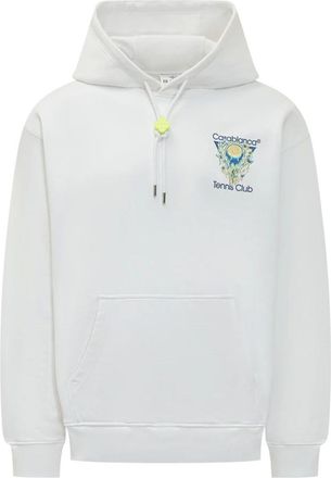 Casablanca Homme, Sweatshirts et sweats &agrave; capuche, Blanc, Taille: XL Diamond Logo Hooded SweaT-shirt