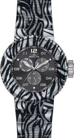 Invicta Pro Diver 50207 Herrenuhr - Quarzwerk - Edelstahl mit grauem Zifferblatt - 52 mm