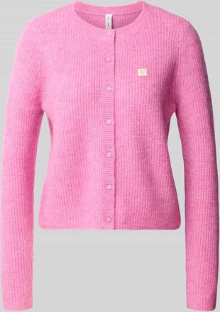 Only Cardigan mit Label-Patch