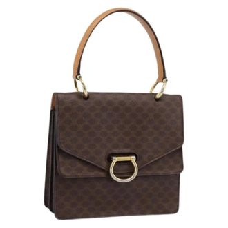 Celine Pre-owned Macadam Canvas Hand Bag - - Pre-owned - Damen - Braun - ONE SIZE