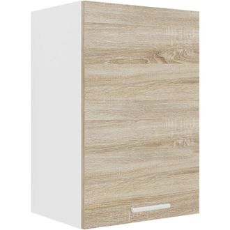 ebuy24 Ebuy24 - Meubles de cuisine Esilo h. 60 x l. 40 x j. 31 cm Blanc/Sonoma Eiche