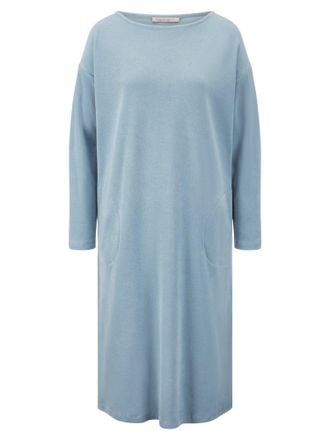Hautnah Frottee-Nachthemd Hautnah blau