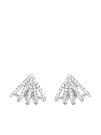 Dana Rebecca Designs boucles doreilles Sarah Leah en or blanc 14ct et diamants - WHTGOLD